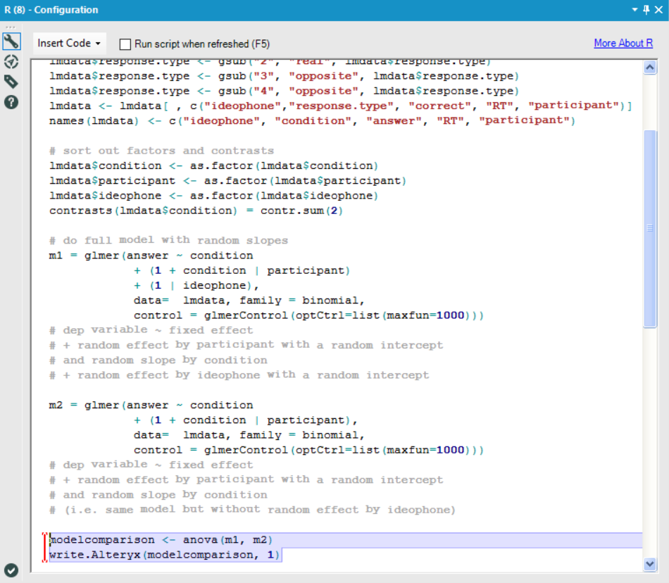 How to be an R soul: an introduction to the R Tool in Alteryx | Vizzee ...